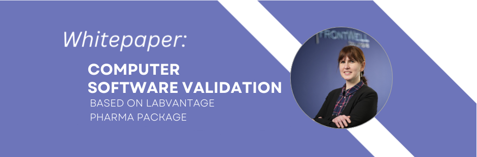 Whitepaper: Computer Software Validation based on LabVantage Pharma Package | FWS
